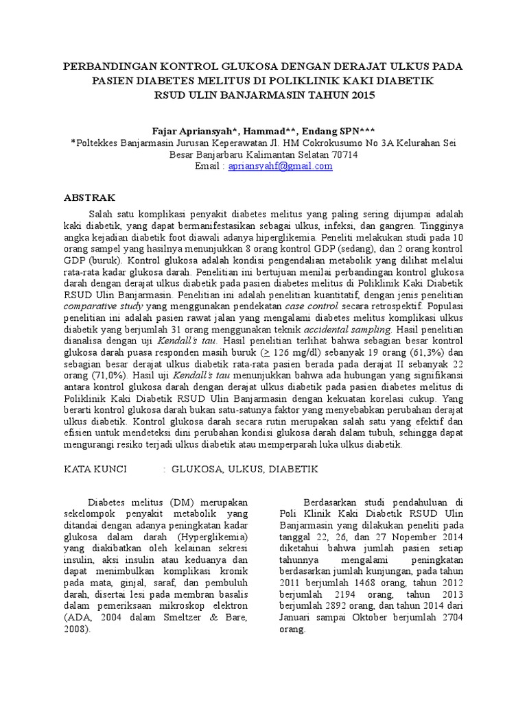 Contoh Jurnal Kti | PDF