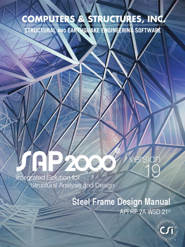 SAP2000-Steel Design-API RP2A PDF | PDF | Buckling | Bending