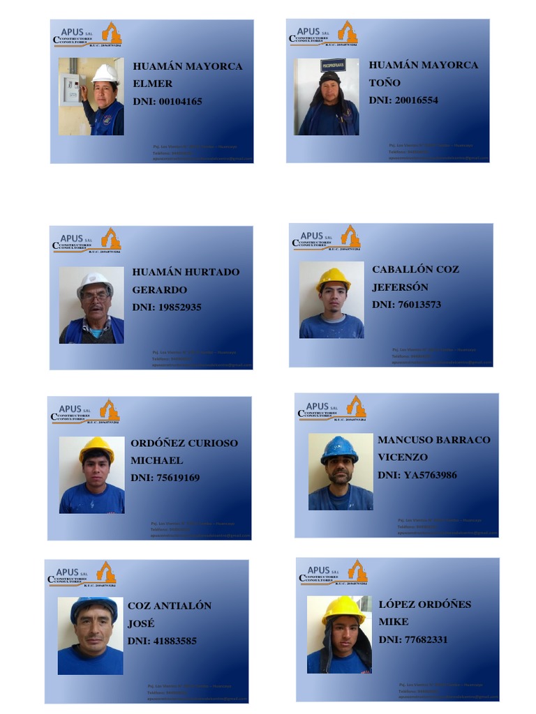 Modelo de Carnets | PDF