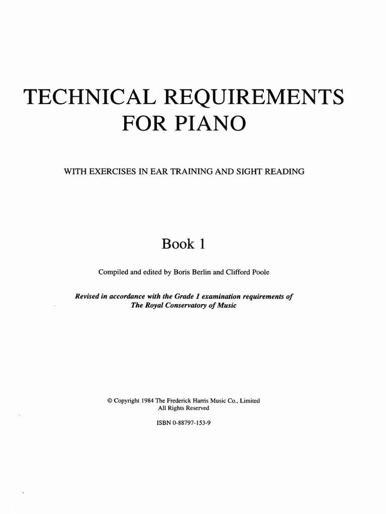 Technical Requirements 1 | PDF
