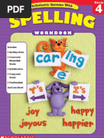 LETRS Spelling Inventory | PDF | Word | Spelling