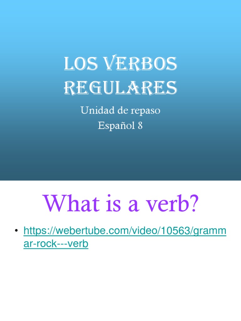 Verbo T | PDF | Grammatical Number | Grammatical Conjugation