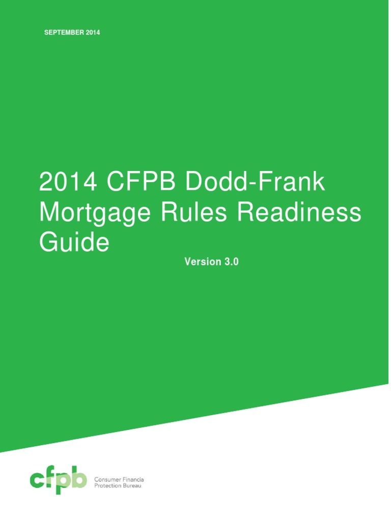 CFPB Readiness-Guide Mortgage-Implementation PDF | PDF | Truth In ...