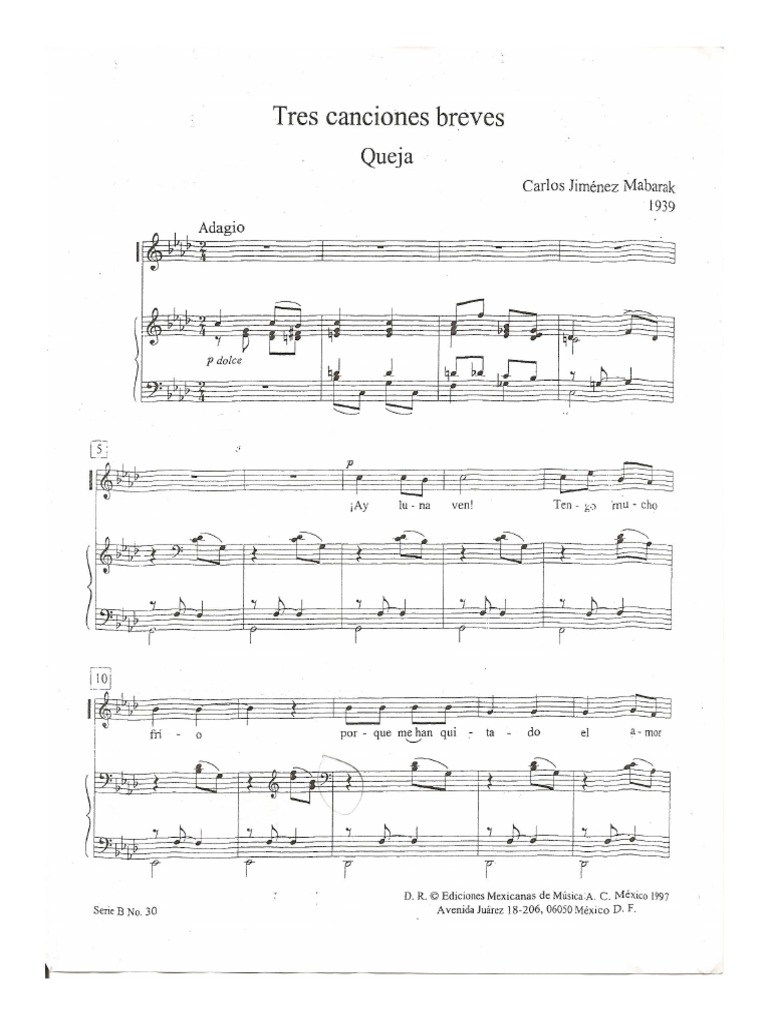 Mabarak 3cancionesbreves | PDF