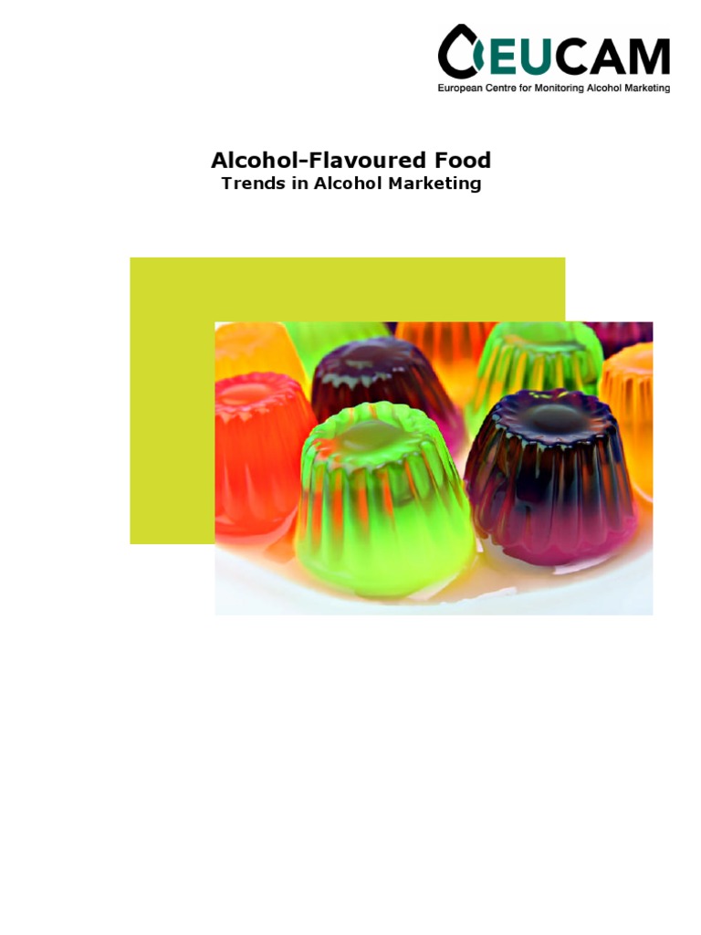 Report Alcohol Flavoured Food 3 | PDF | Alcoholic Drinks | Drink