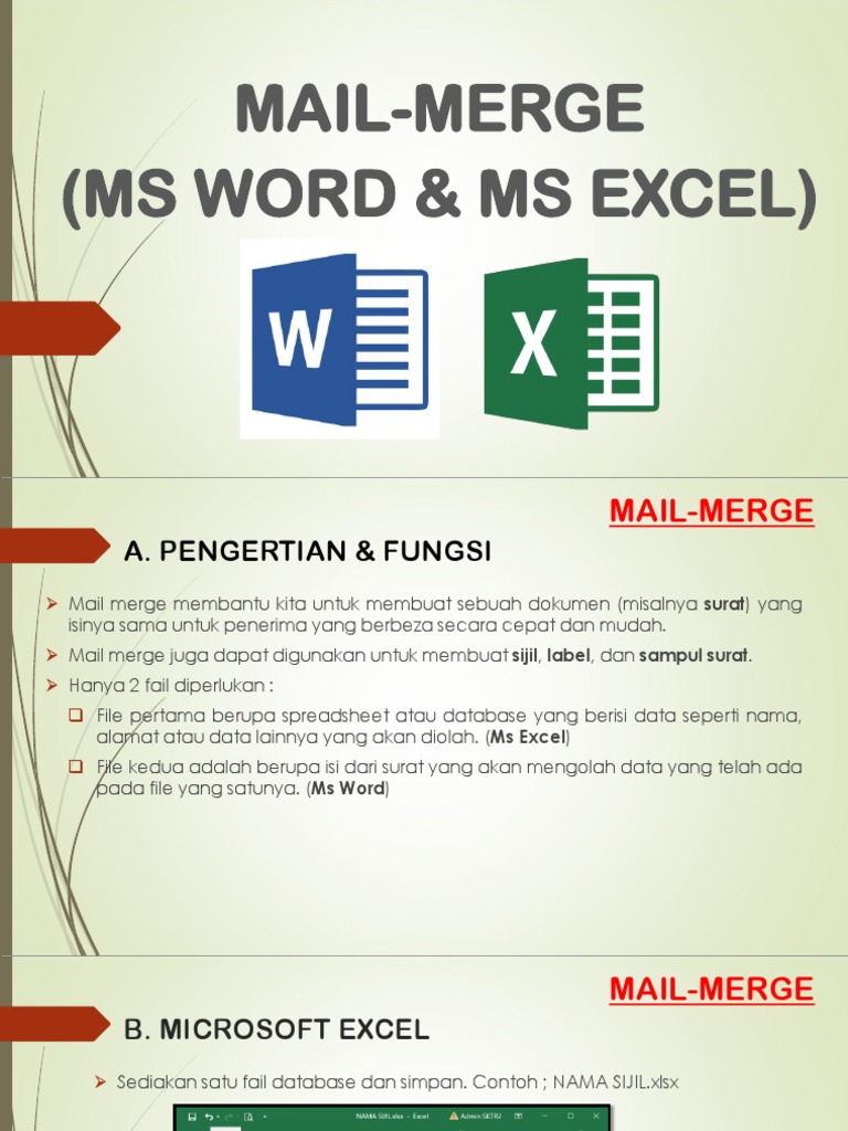 Contoh Mail Merge | PDF