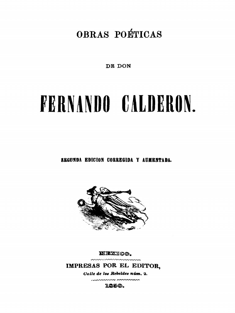 obras-poeticas-FERNANDO CALDERON | PDF | Poesía | Amor