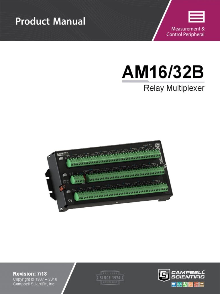 Relay Multiplexer: Revision: 7/18 | PDF | Switch | Relay