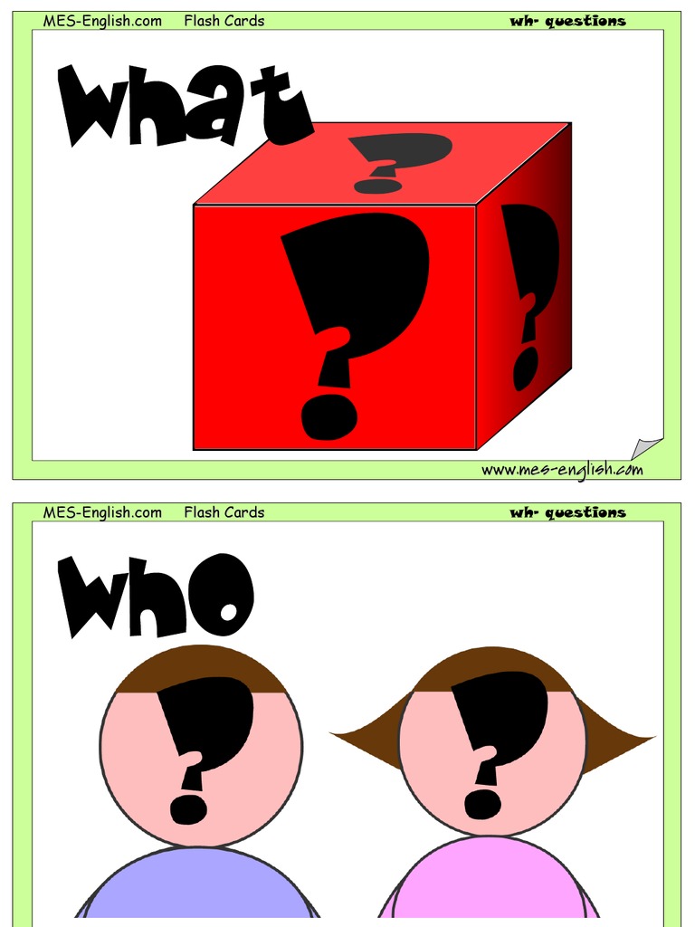 Questions Flashcards | PDF | Language Arts & Discipline | Foreign ...