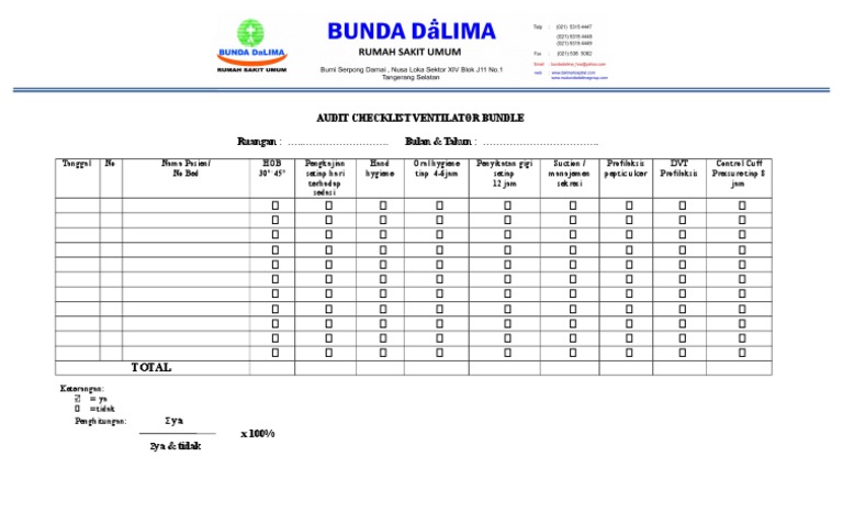 Form Audit BUNDLE VAP - New | PDF