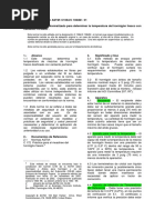 ASTM-C1064 Temperatura - En.español | PDF | Hormigón | Temperatura