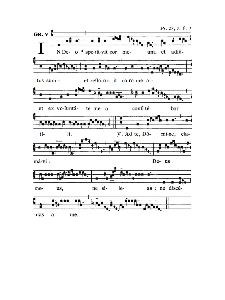 Graduale Romanum Gaudete in Deo | PDF