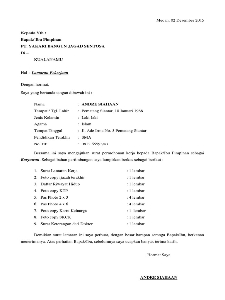 Daftar Riwayat Hidup PAK SUWARDI | PDF