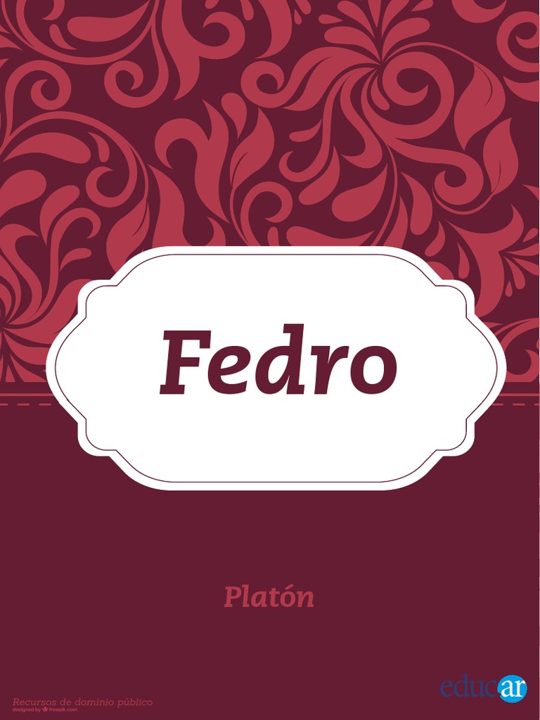 Fedro Platón PDF | PDF | Sócrates | Amor
