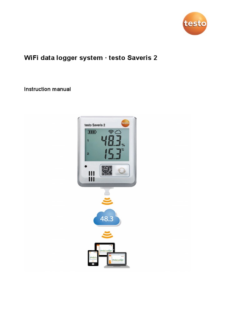 testo Saveris 2 User Manual | PDF | Wireless Lan | Mobile App