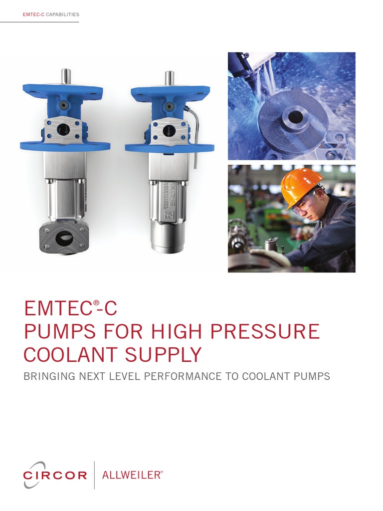 Allweiler EMTEC C Brochure | PDF | Viscosity | Coolant