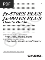 F-789SGA: Scientific Calculator User Instructions | PDF | Decimal ...