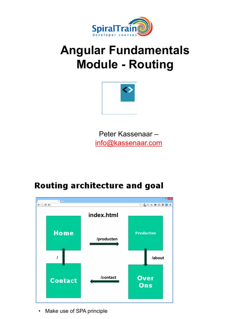 UK - 06 - Angular Routing PDF | Download Free PDF | Angular Js | Software