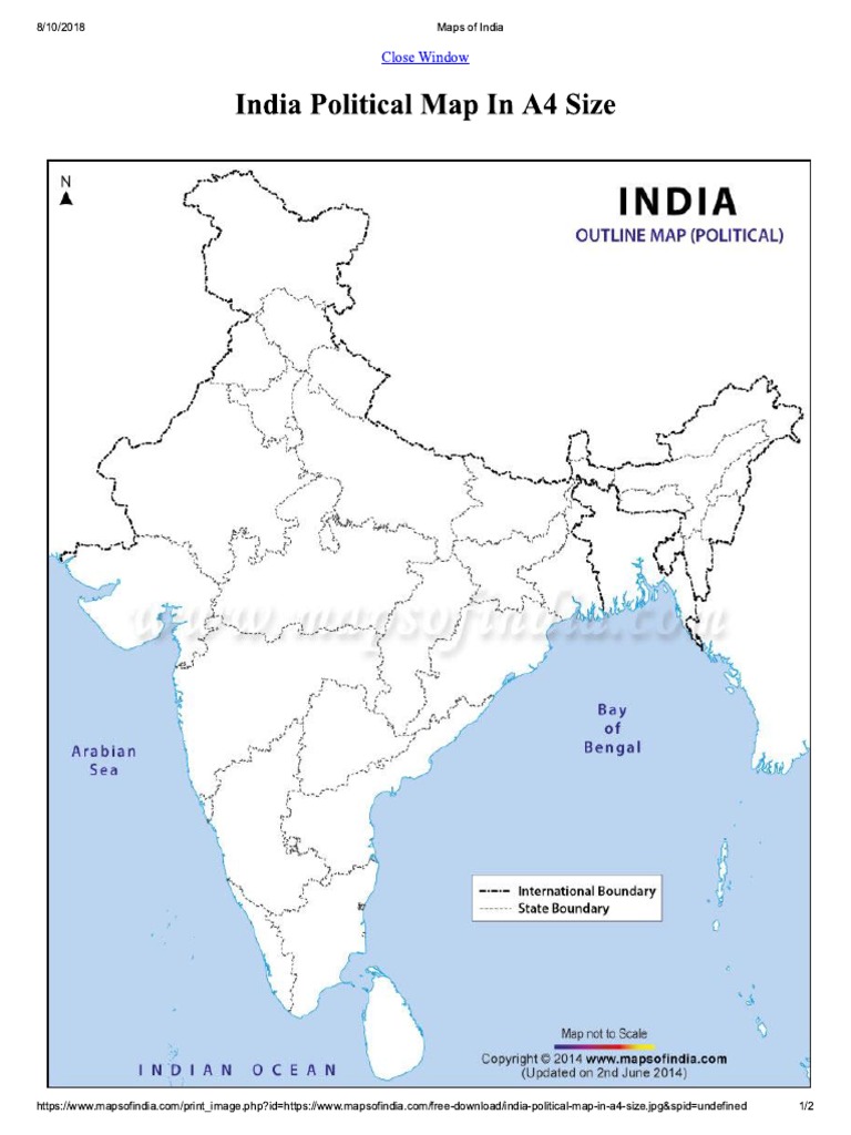Maps of India | PDF