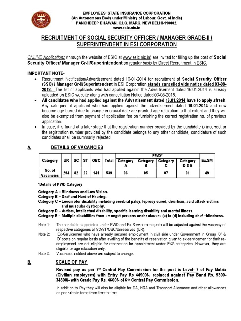 ESIC | PDF | Identity Document | Image Scanner