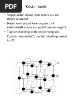 Struktur Kristal NaCl dan CsCl | PDF | Sains & Matematika | Teknologi ...