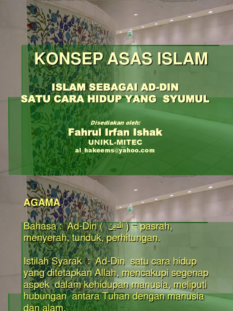Islam Sebagai Dustur Al-Hayat | PDF