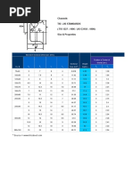 I-Section Sizes and Properties Guide | PDF | Mechanical Engineering