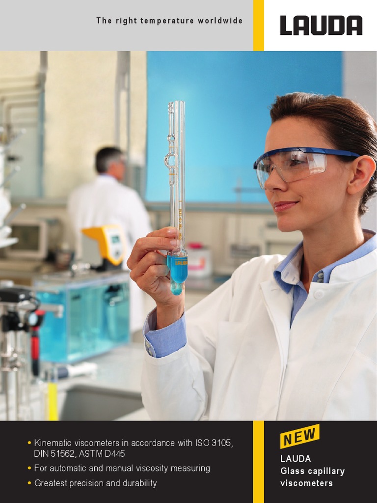 LAUDA Glass Capillary Viscometers Guide | PDF | Viscosity | Building ...