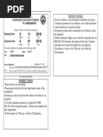 VSF013 - Personal Vehicle Owner Removal And-Or Inspection Form | PDF