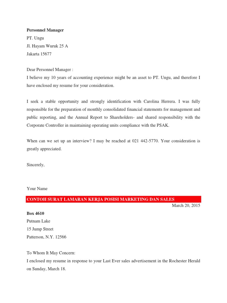 Contoh Sales Letter Dalam Bahasa Inggris Dan Artinya - Delinewstv