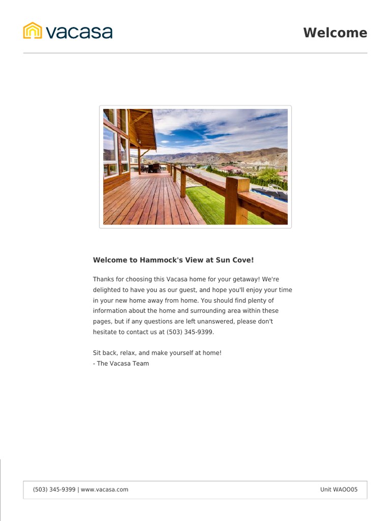 Vacasa Rules | PDF | Nature