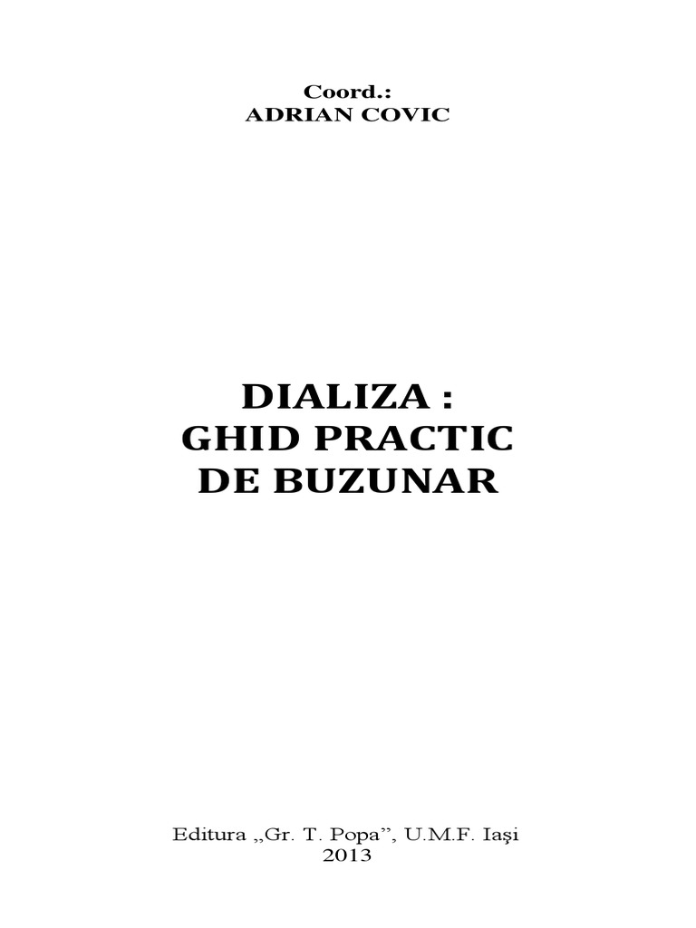 Handbook Dializa PDF | PDF