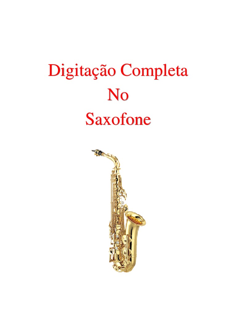 Saxophone Fingering Chart Guide | PDF | Saxophone | Tenor Saxophone