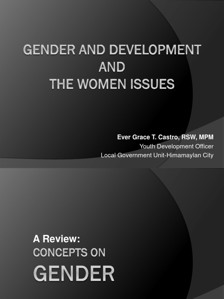 Gender and Development Concepts | PDF | Sexual Orientation | Gender