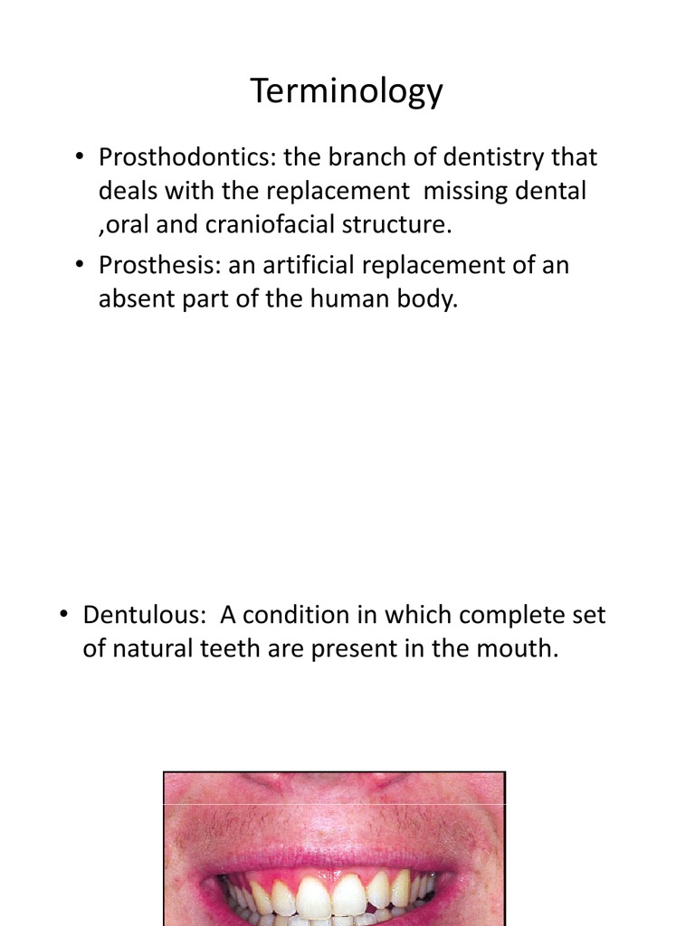 Anatomy of Complete Dentures | PDF | Dentures | Lip