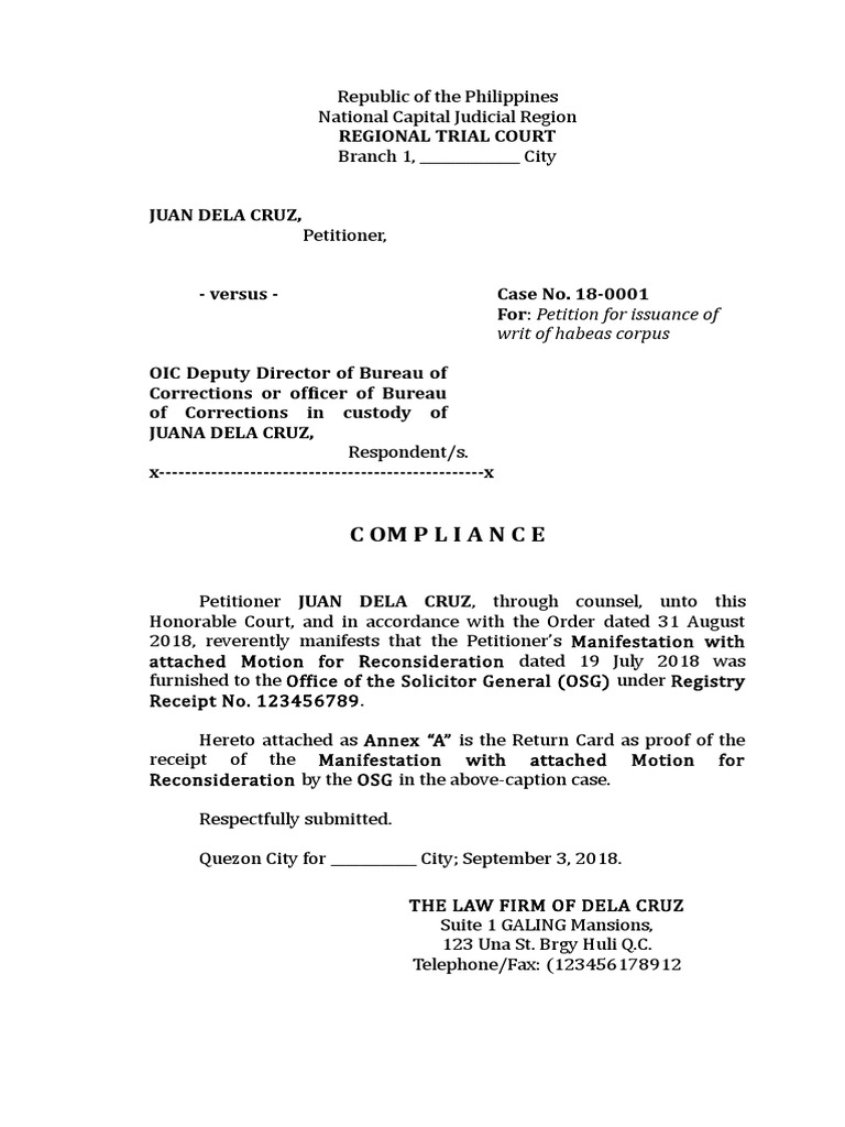 Compliance - RTC - Scribd | PDF | Constitutional Law | Courts