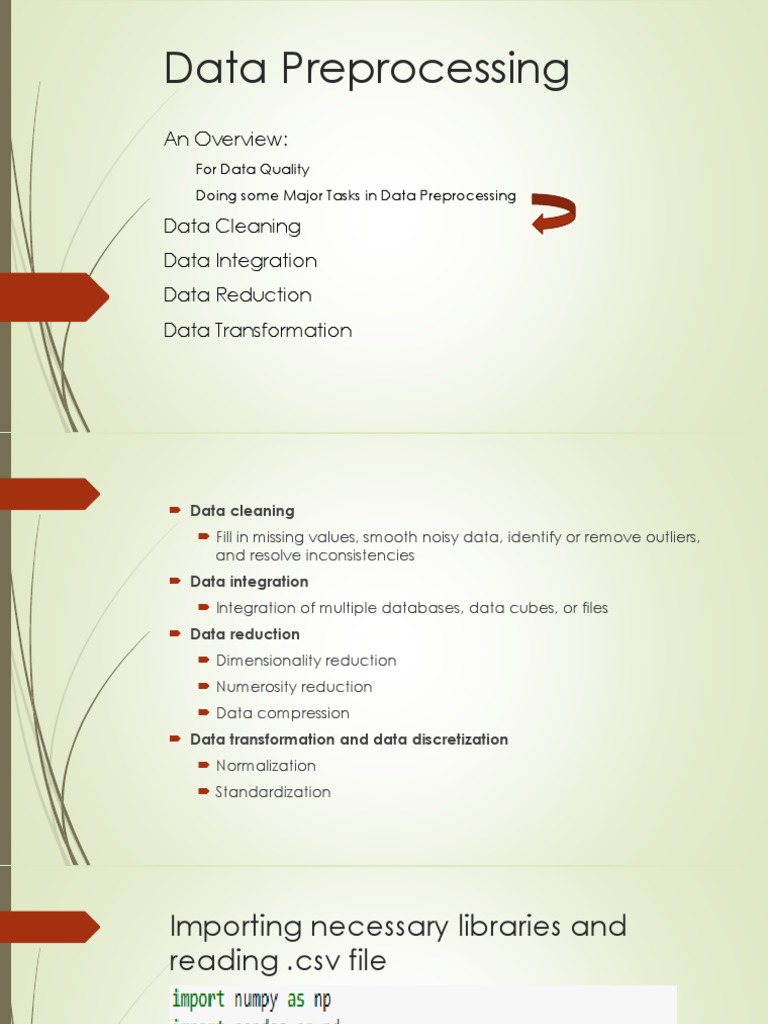 Data Preprocessing | PDF | Outlier | Data