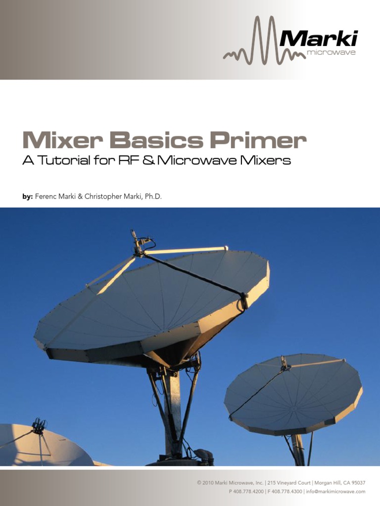 Marki Mixer Basics Primer-Min | PDF | Diode | Electronic Circuits