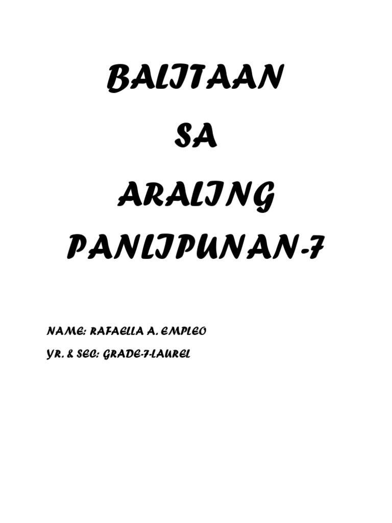 BALITAAN | PDF