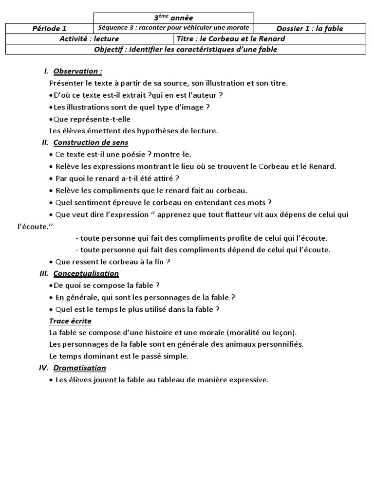 Fiche 1 1ème Année | PDF | Fiction générale