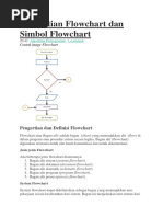 Tabel Simbol Flowchart | PDF