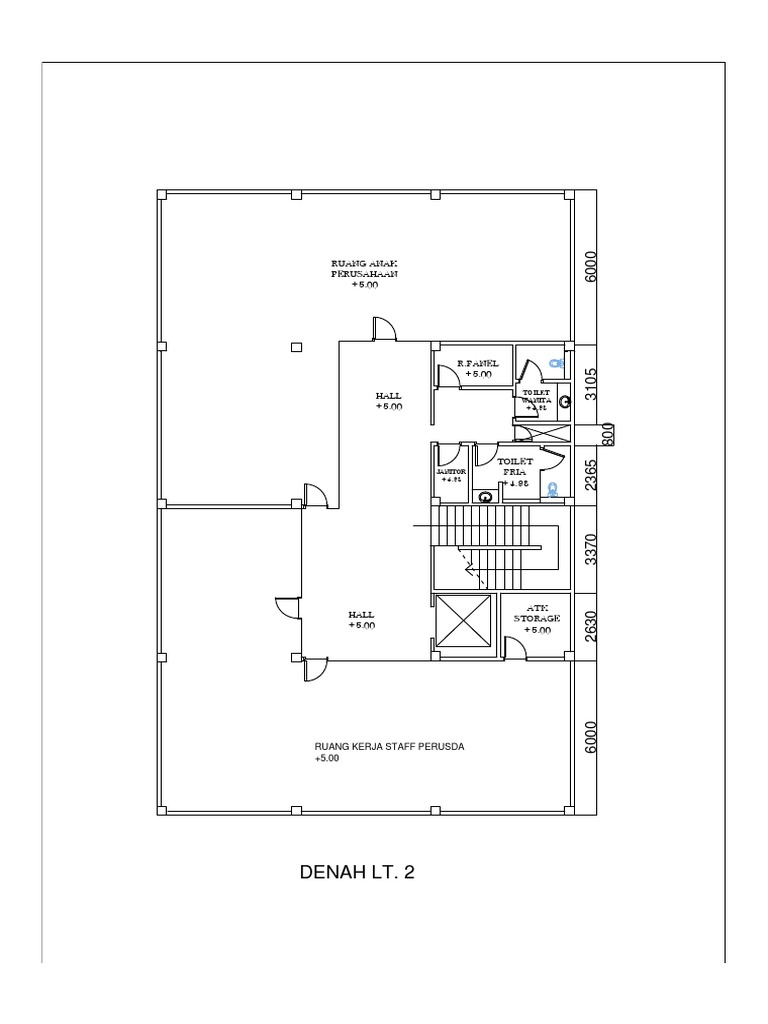 Denah Lantai 2 | PDF