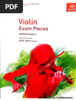 Trinity - Initial Violin | PDF