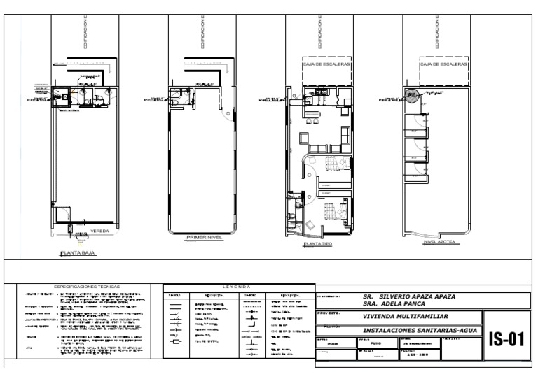 Planitos A1 Agua | PDF