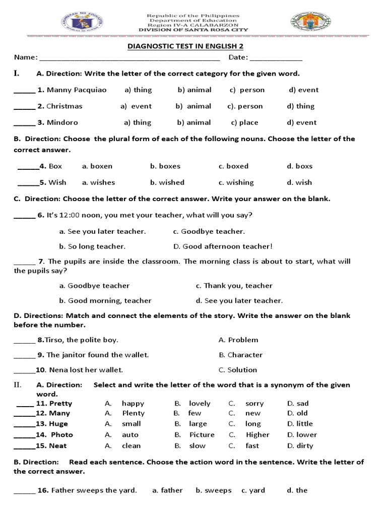 DIAGNOSTIC TEST.docx