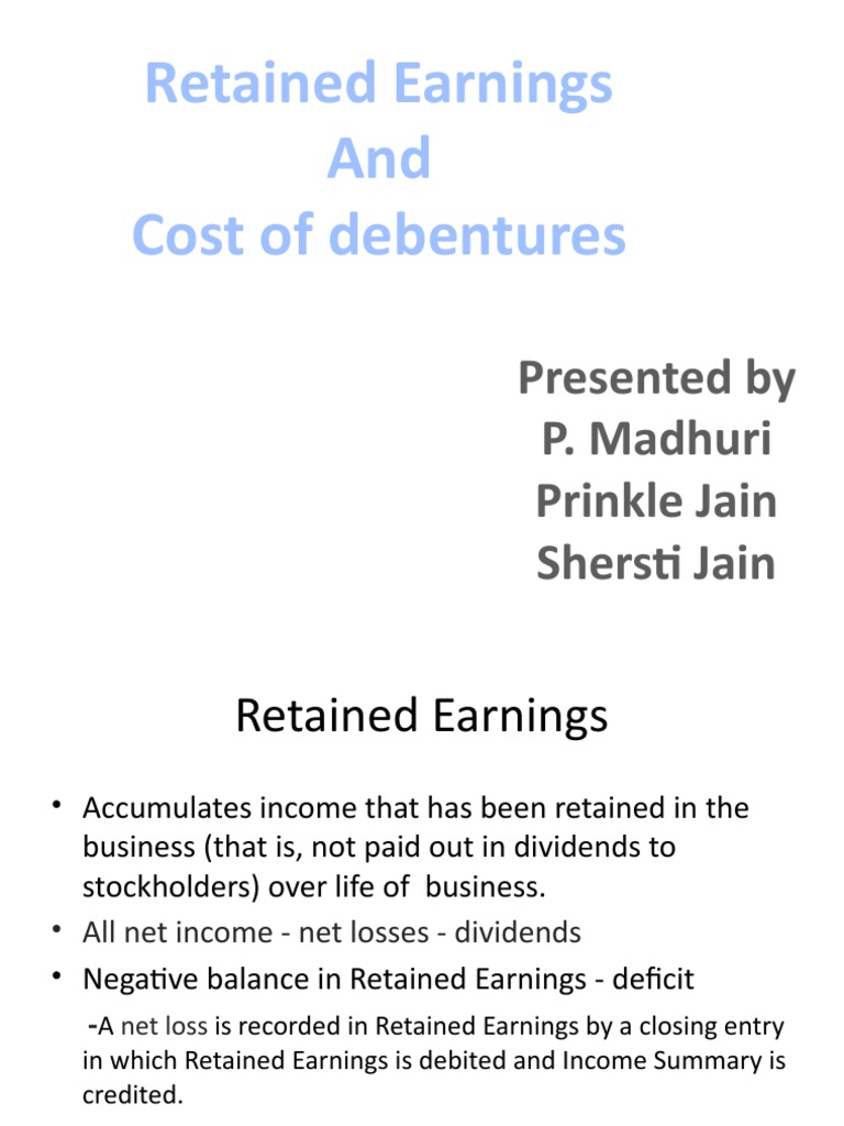 Prinkle Price and Retained Earnings Analysis | PDF | Expense | Factor ...