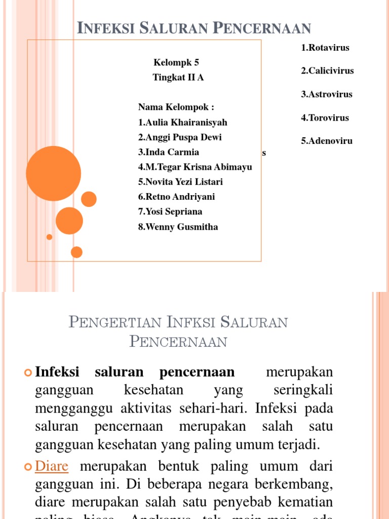 Infeksi Saluran Pencernaan | PDF