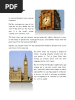 BIG BEN (Reading Comprehension) | PDF