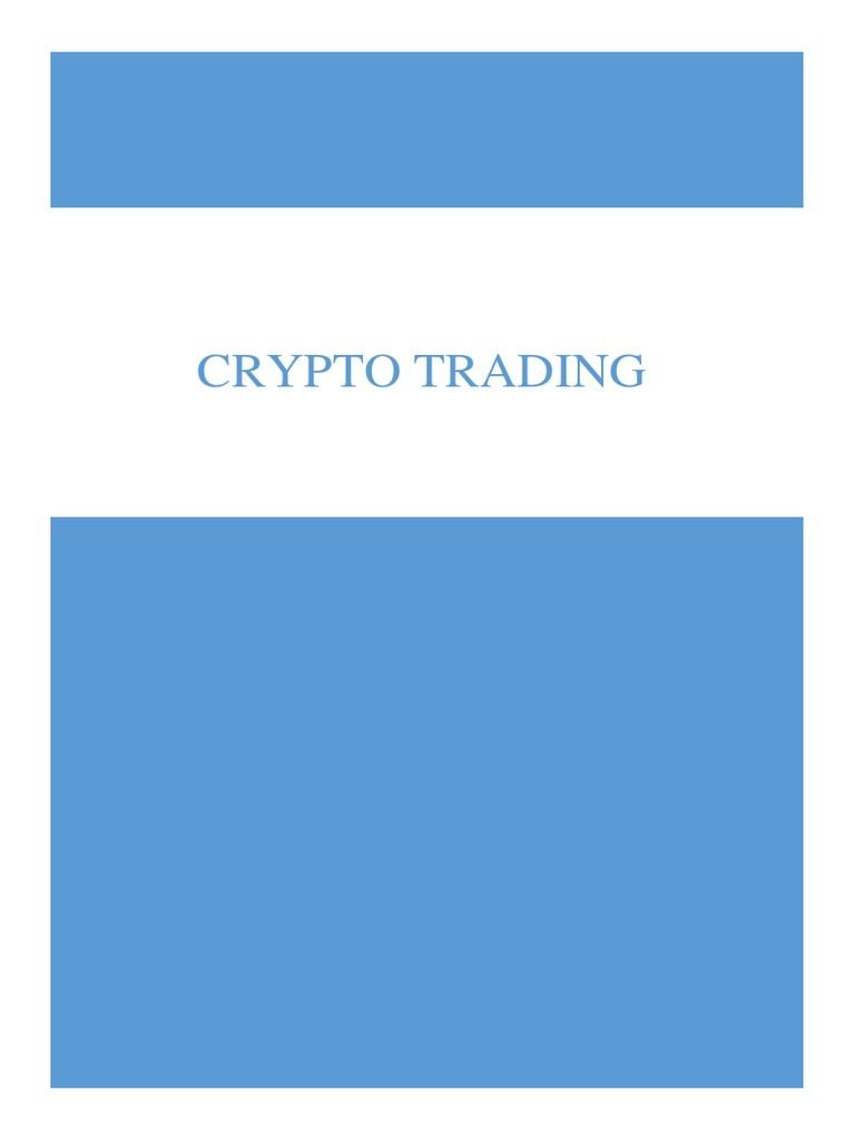 Crypto Trading Course | PDF | Market Trend | Technical Analysis
