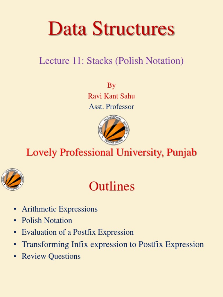 Stacks (Polish Notations) | PDF | Theoretical Computer Science | Areas ...